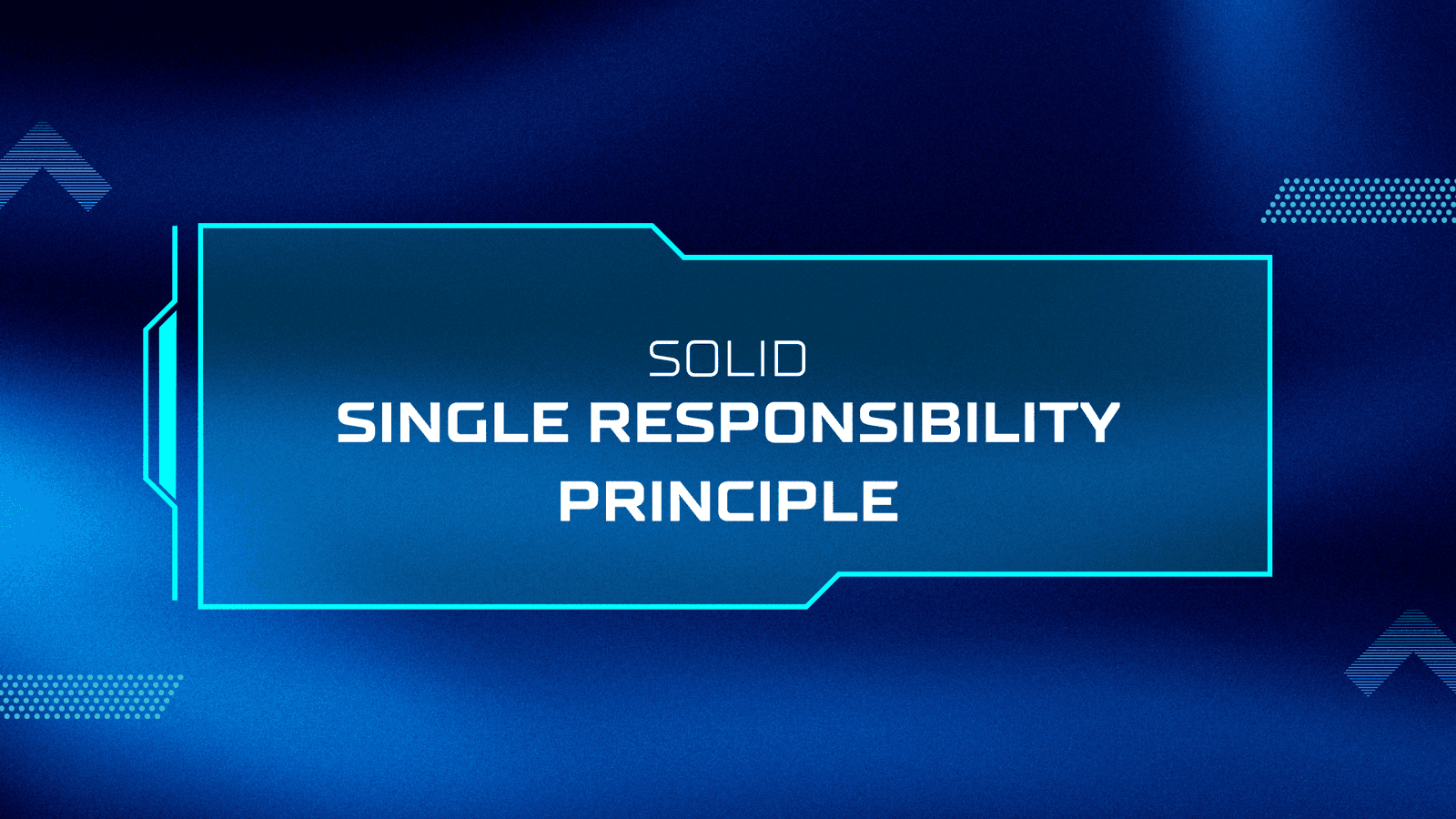 SOLID (Phần 1): Giới thiệu về SOLID và Nguyên tắc Trách nhiệm Đơn lẻ ...